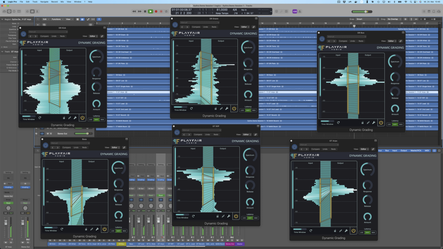Dynamic Grading - Playfair Audio